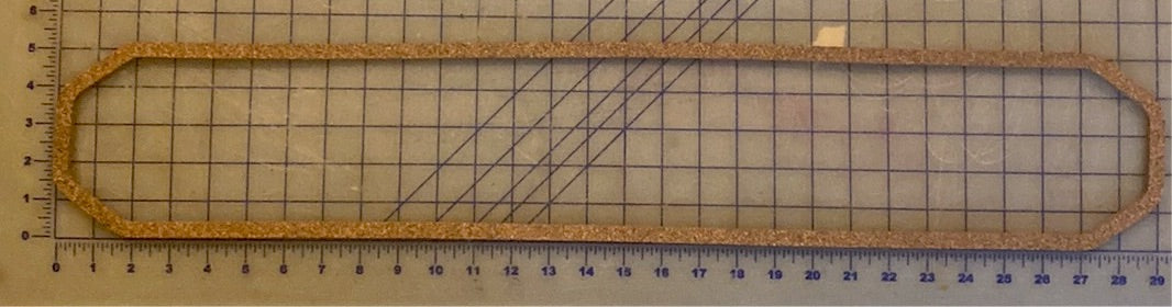 40-3094609 or 285213-00 Valve cover gasket, Hercules Diesel and Gas 6