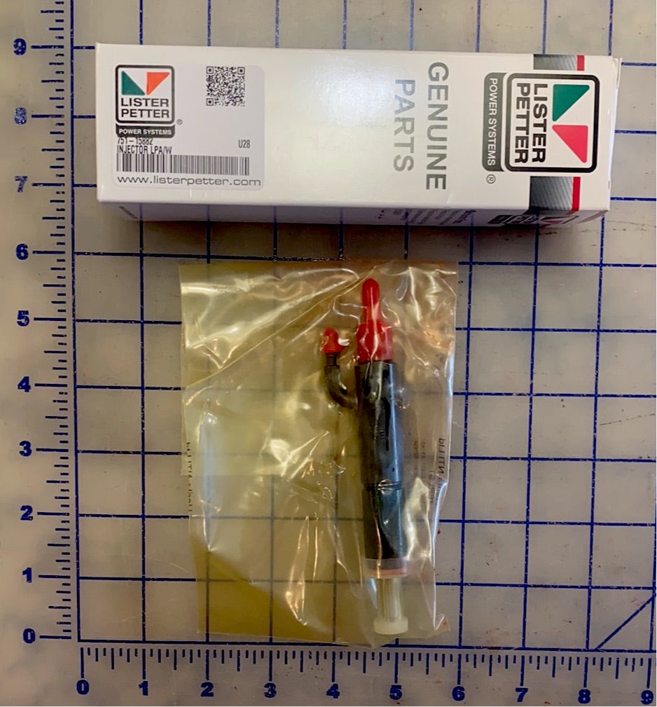 751-15882 fuel injector for Lister Petter LPA and LPW2/3/4 model engin